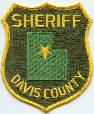 DAVIS COUNTY UTAH UT SHERIFF POLICE PATCH | eBay