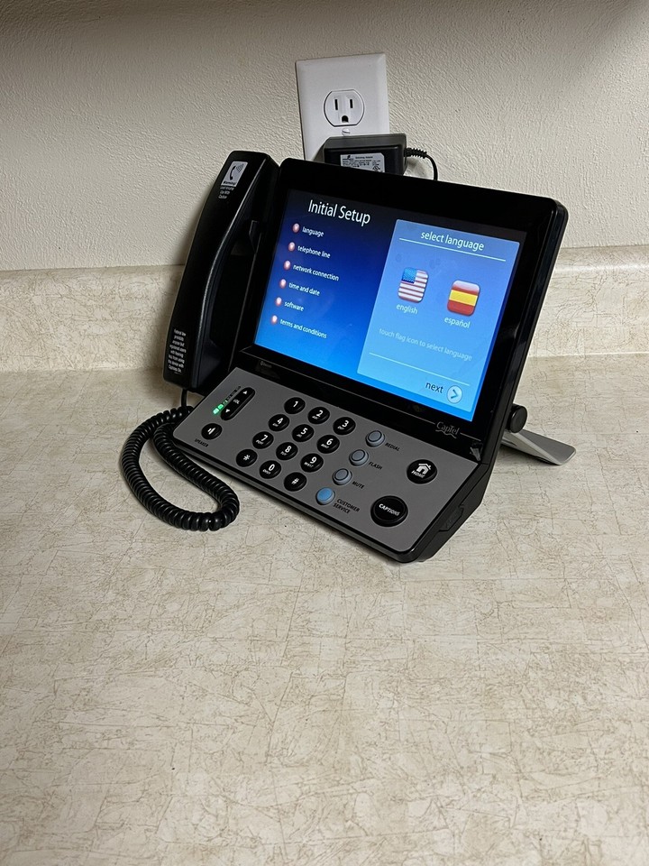 CapTel 2400IBT Ultratec Captioned HEARING IMPAIRED Touch Screen ...