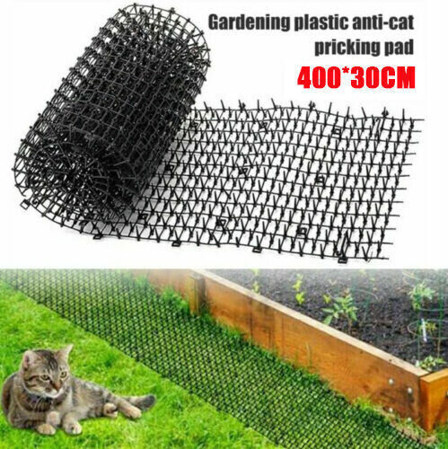 4m Cat Scat Spike Garden Anti-Cat Dog Pest Deterrent Mat Repellent ...