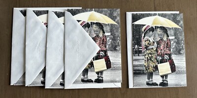 5 Kim Anderson Photo Little Girls Blank Greeting Cards w/ Env. Vintage ...