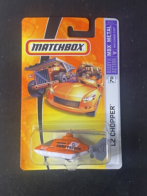 Matchbox MBX Metal LZ Chopper 70 Orange Free Box Shipping | eBay