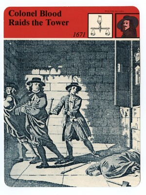 Colonel Blood Raids the Tower Political Life Edito Service British ...