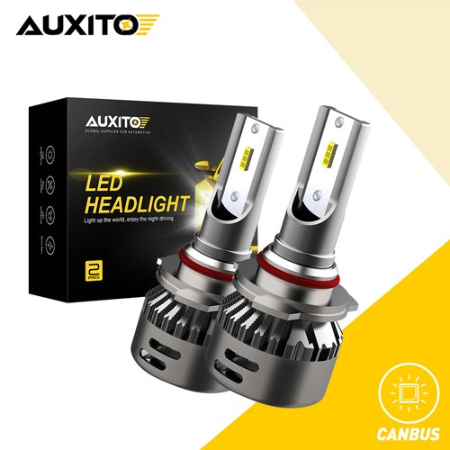 120W 12V LED Headlight High Low Beam 22000LM HB4 9006 Bulbs Plug&Play ...