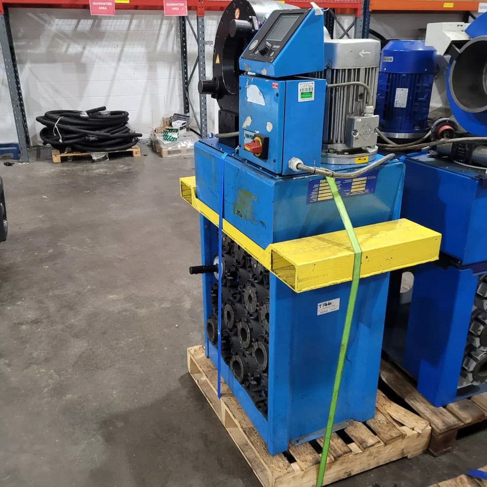 Finn Power P50VS Hydraulic Hose Swager Production Machine Hose Crimper ...