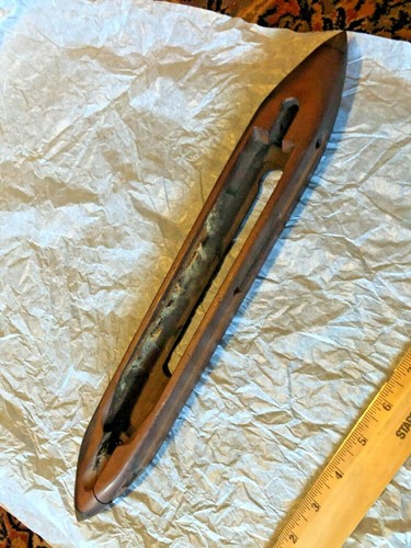 Wooden Weaving Loom Textile Yarn Shuttle Boat Tool 15 1/2" | eBay