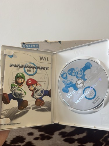 Nintendo Wii Console In Box With Mario Kart Wii Sports And 3 Other ...