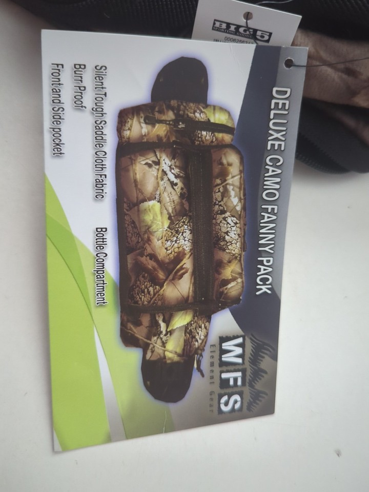 WFS Element Gear Field Pack Camo Waist Hunting Hiking Belt Fanny Pack ...