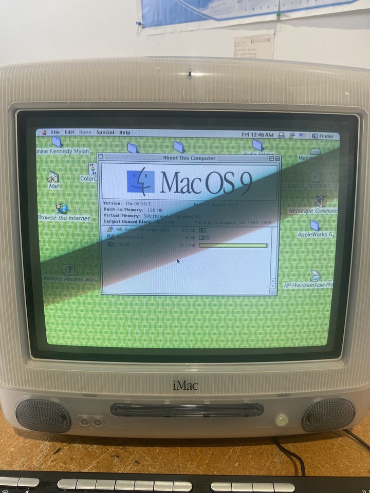 Apple iMac All-In-One Computer 1999 Vintage Computer Extremely Rare ...