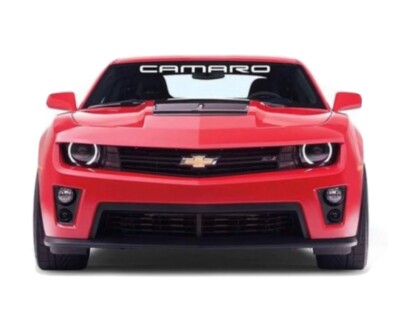 Stickers Calcomania Camaro Frontal Widshield | eBay