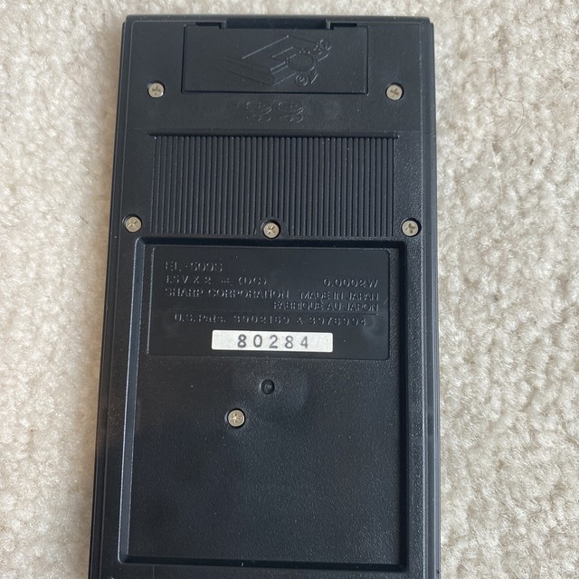 Sharp El-506p Scientific Vintage Calculator With Books Works for sale ...