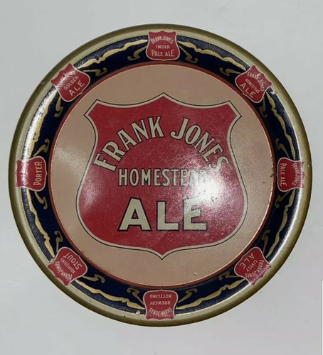 FRANK JONES HOMESTEAD ALE BEER PORTSMOUTH Pre-Prohibition 5" Diameter ...
