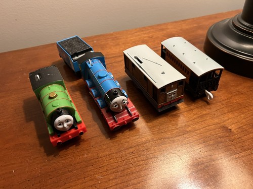 Gordon Percy Toby Henrietta Trackmaster Tomy Lot Used Thomas The Train ...