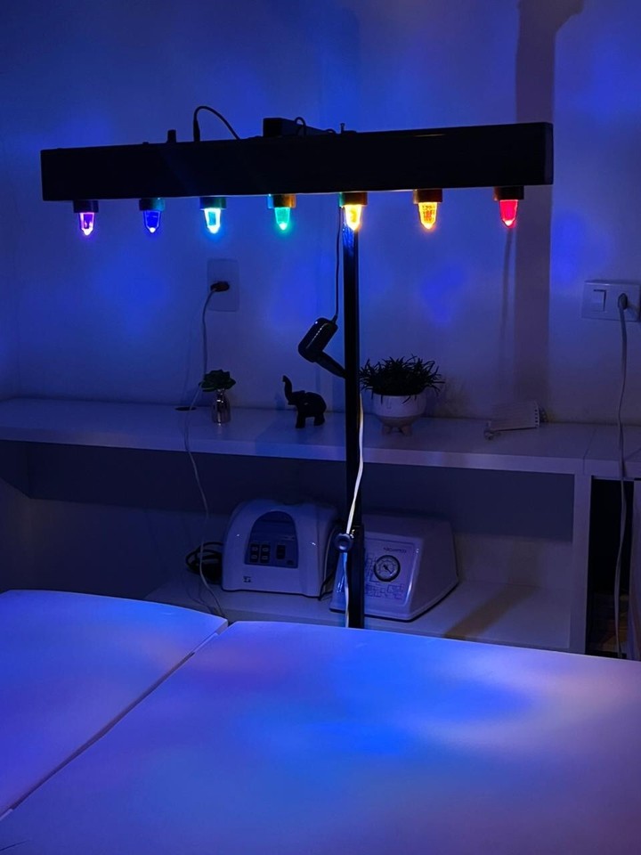 Crystal Light Bed Chromotherapy Color Therapy naturopathy Yogic Quantum ...