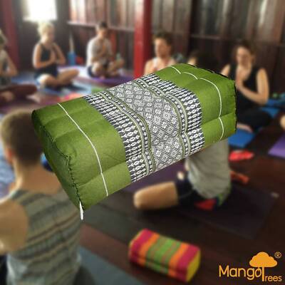 Yoga Block Meditation Cushion Green Mango Trees | eBay Australia