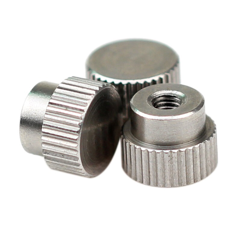M3 M4 Stainless Steel Steps Knurled Thumb Nuts Hand Grip Knobs Nuts ...