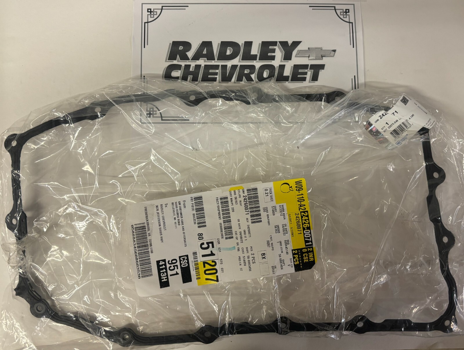 GM GMC OEM Transmission Pan Gasket 24260071 | 1 Year