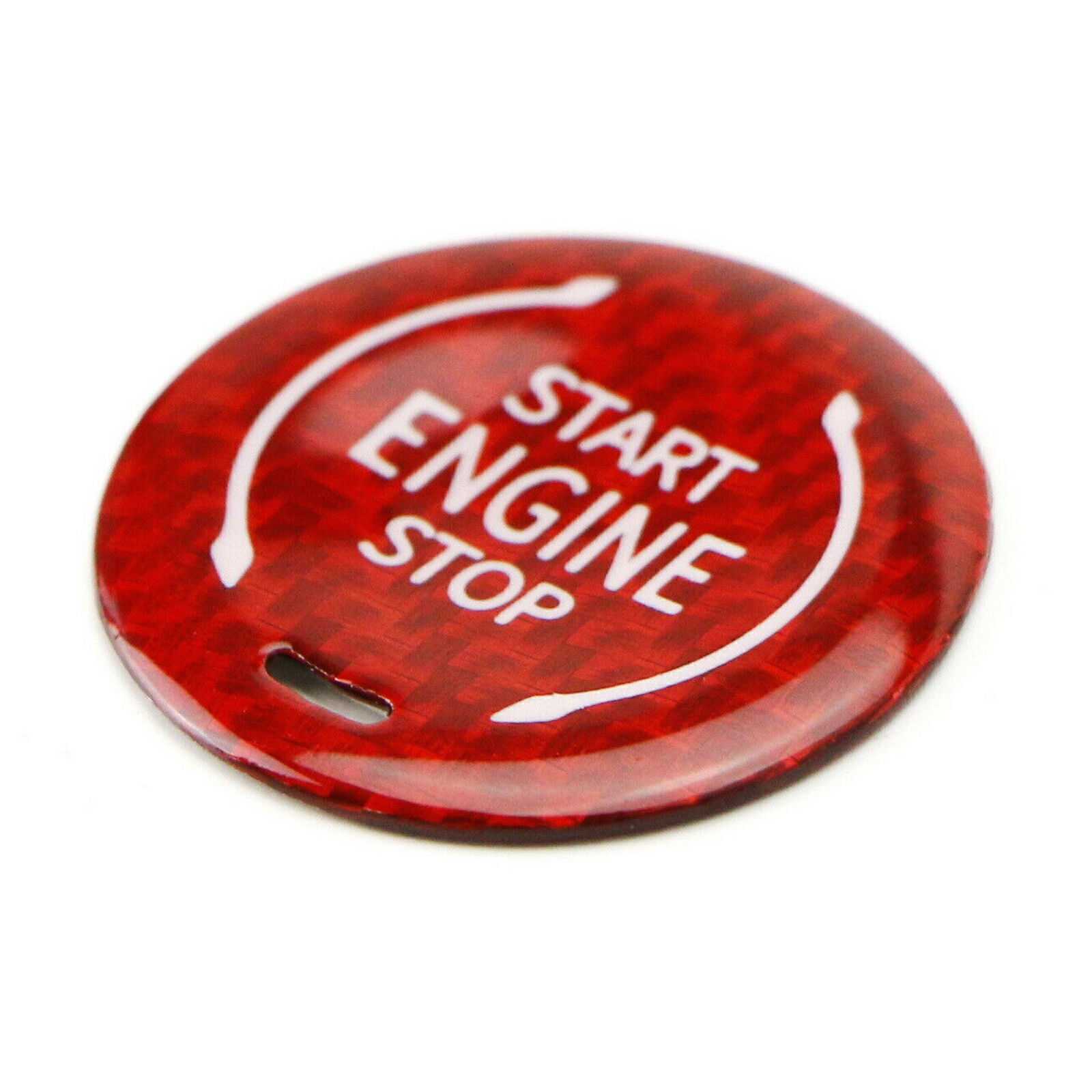 Red Engine Start Stop Button Sticker For Cadillac XT4 XT6 CT5 Carbon ...
