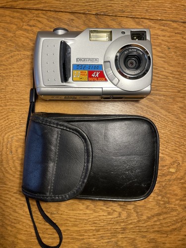 DIGITREX Model DSC-2100 2.1 MP Compact Digital Camera With Case TESTED ...