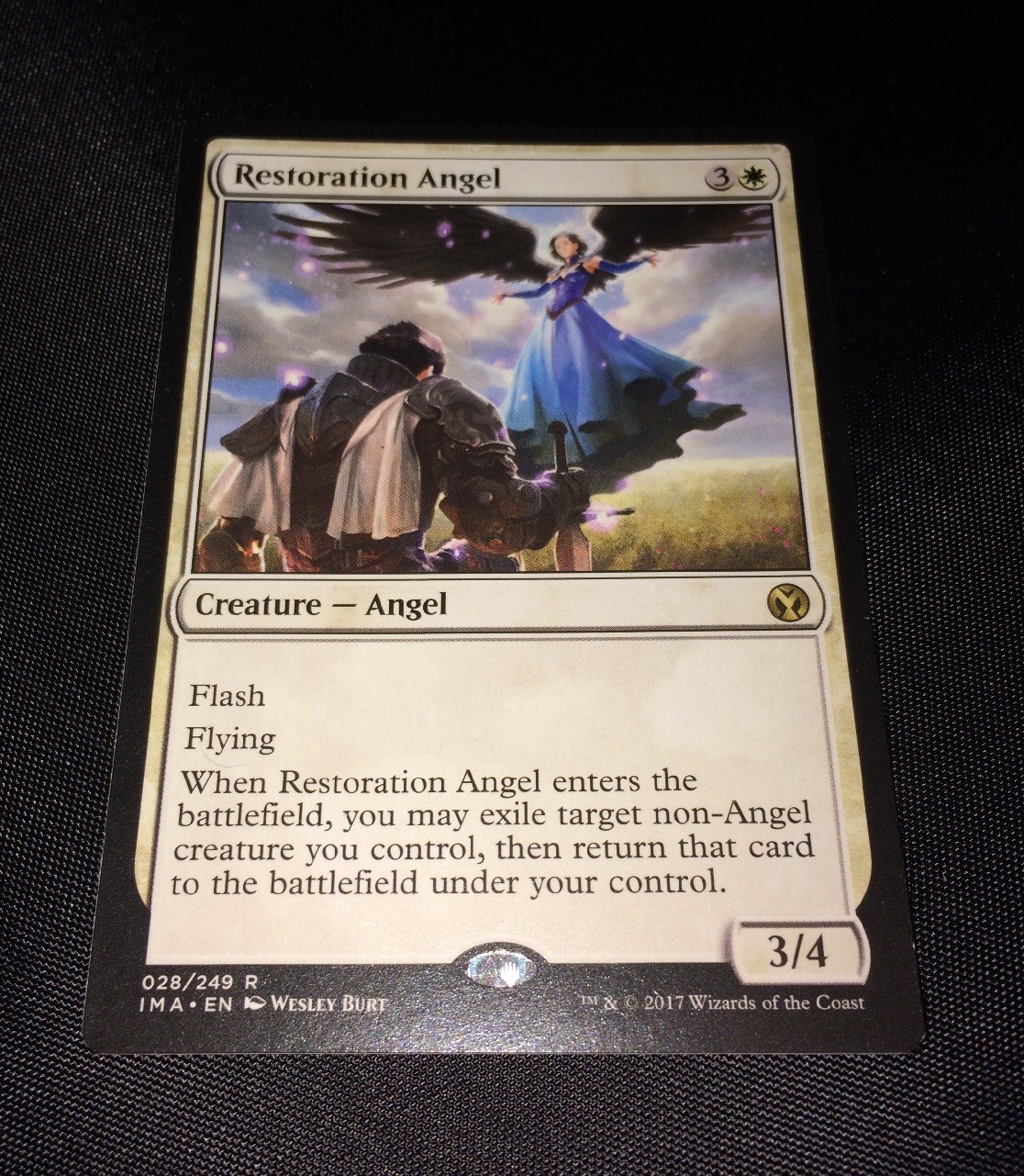 Restoration Angel - Iconic Masters - Rare - MTG | eBay