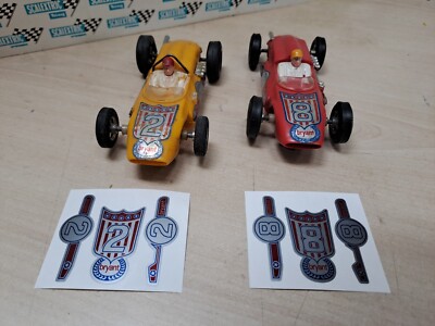 SCALEXTRIC C80 OFFENHAUSER "BRAND NEW PRODUCT" SELF ADHESIVE DECALS NO ...