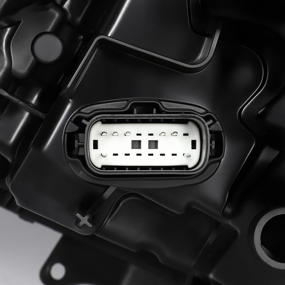 Right RH Side Headlight Assembly For 2017-2020 Ford Fusion Black w ...