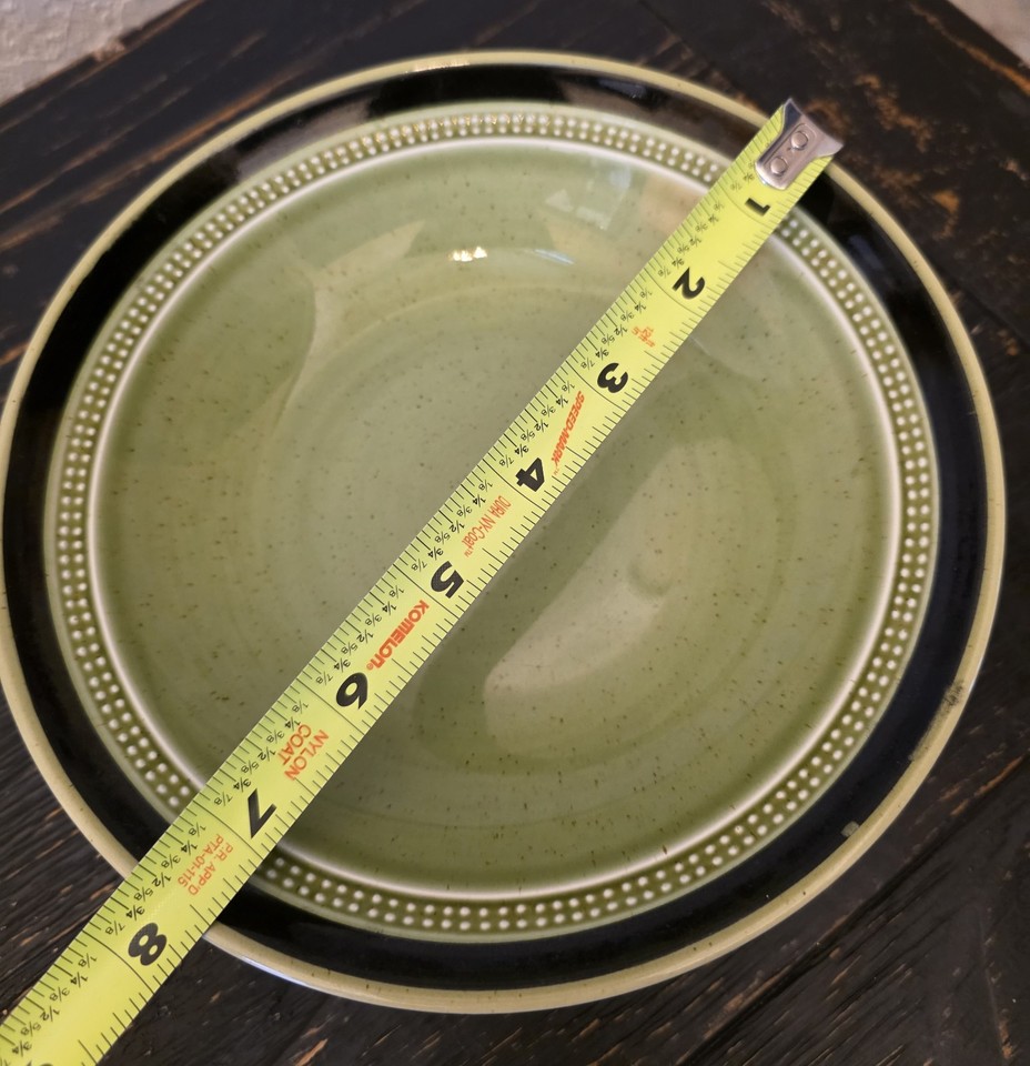 4 MCM Fuji Stone Moss Antigua By Kasuga Bowls HTF Discontinued Green | eBay