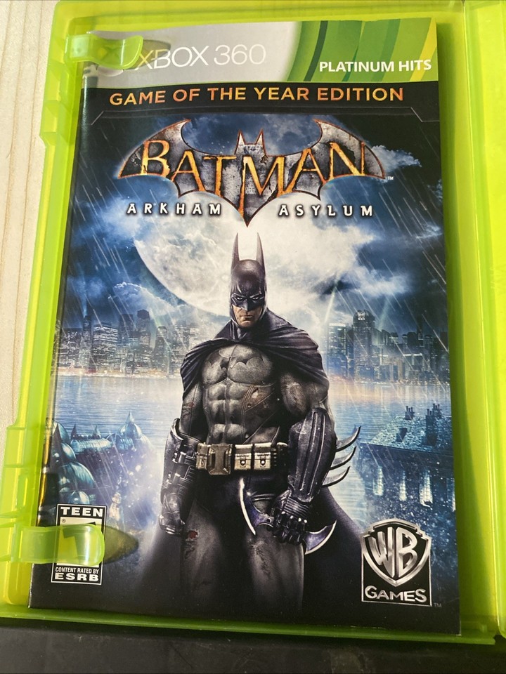 Batman: Arkham Asylum -- Game of the Year Edition (Microsoft Xbox 360 ...