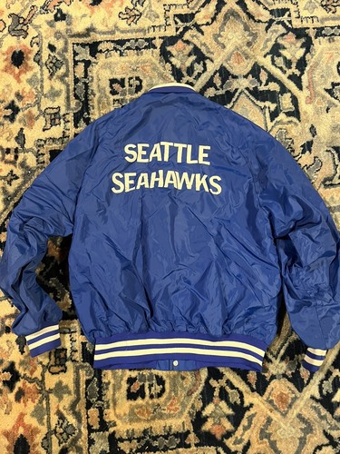 Vintage Seattle Seahawks Colors Jacket Nylon/Medium /Made in USA | eBay