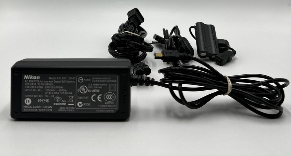 Nikon EH-65A AC Power Supply Adapter for Coolpix L Series Digital ...