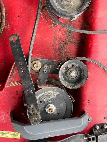 Craftsman 46" Red Riding Mower Deck 583477401 432250 441611X615 ...