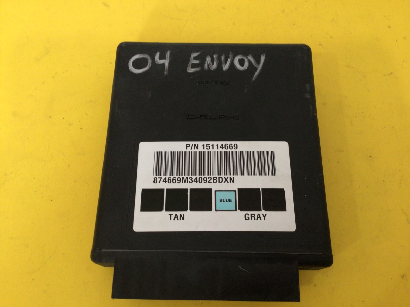 2002 - 2005 GMC ENVOY BODY CONTROL MODULE UNIT BCM 15114669 OEM | eBay