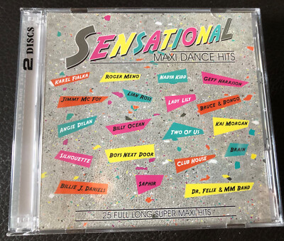 SENSATIONAL MAXI DANCE HITS VOL.1 - 2 cd Versions Longues Années 80 ...