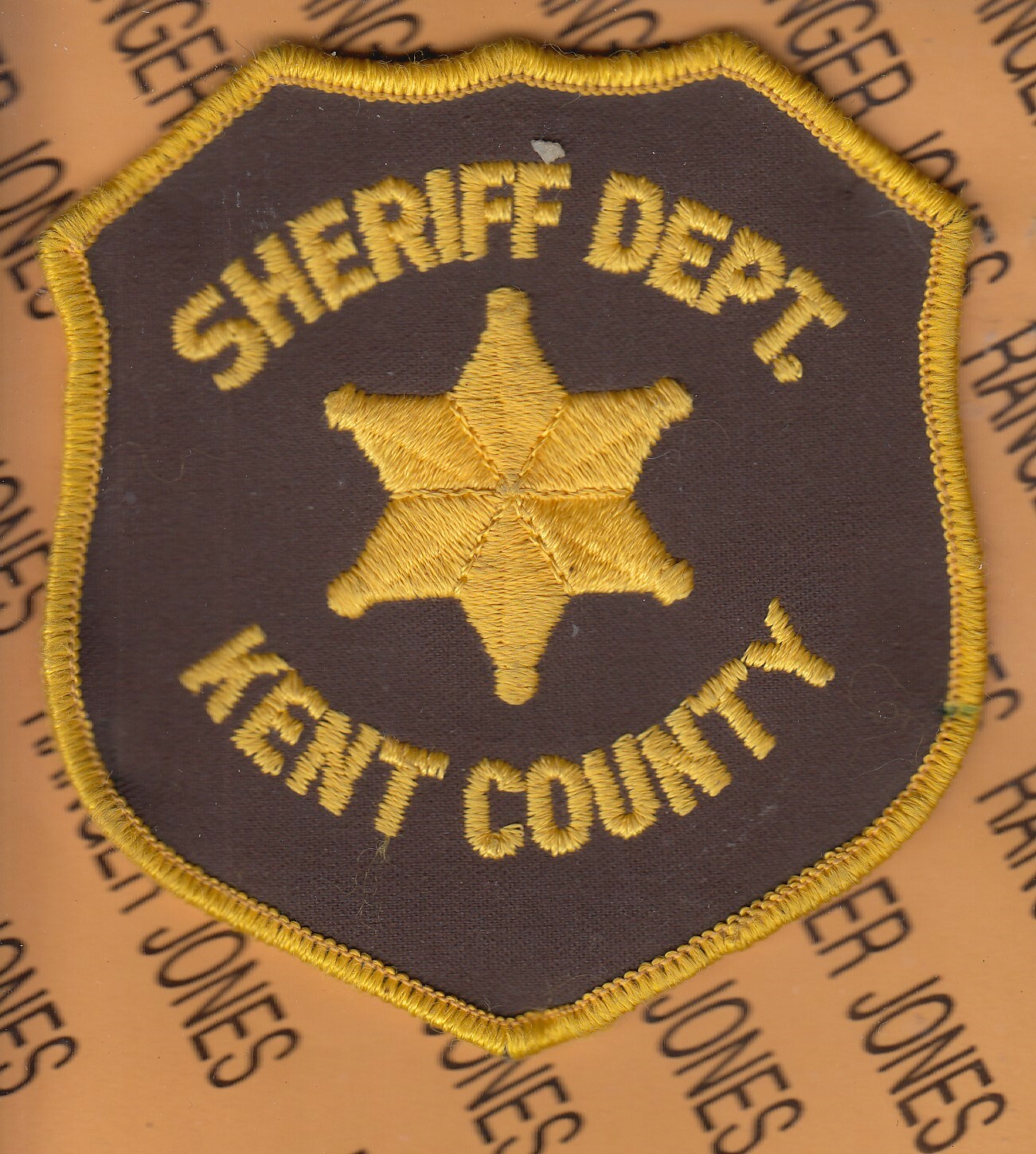 KENT COUNTY Sheriff Department Michigan PD SO LEO 4.25" patch m/e | eBay