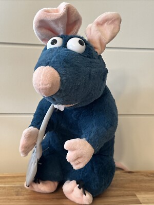 CC) Disney Pixar Ratatouille Remy Rat Plush Doll Pan Hard Eyes 12” | eBay
