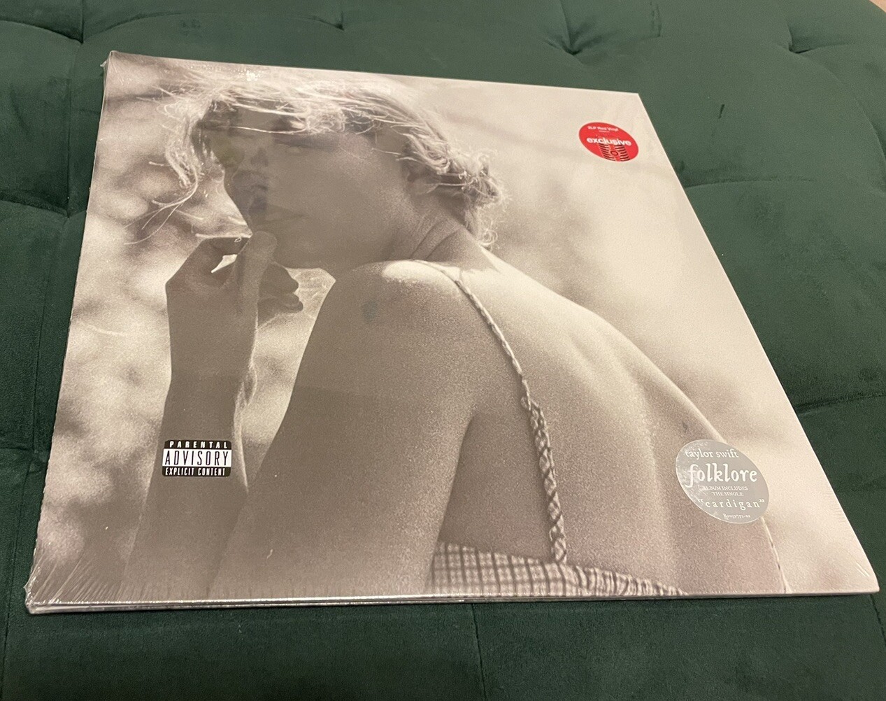 Folklore by Taylor Swift (2 Red Vinyl Records, 2020) New Sealed Target ...