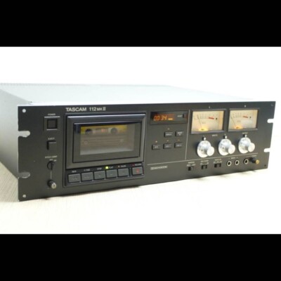 Tascam 112 MK2 High-End 3-Motor Cassette Deck Audio | eBay