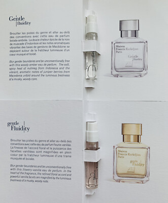 Maison Francis Kurkdjian Paris Gentle Fluidity Silver & Gentle Fluidity ...