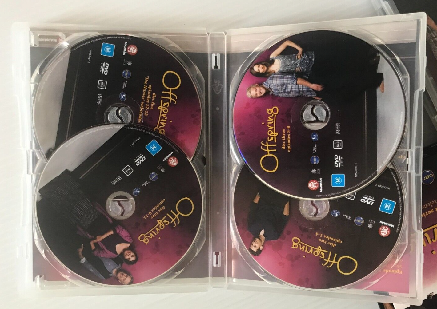 Offspring: The Complete First Series 1 & Telemovie (DVD, 2010) 5 Disc ...