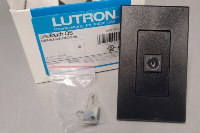 Lutron QSWS2-KSI3MOC-BLK Grafik Eye QS 3-Position Keyswitch Black | eBay