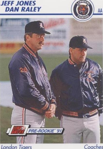 1991 Line Drive Pre-Rookie - AA Jeff Jones, Dan Raley #400 (RC) for ...