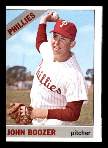 1966 Topps Baseball #324 John Boozer VG *e1 | eBay