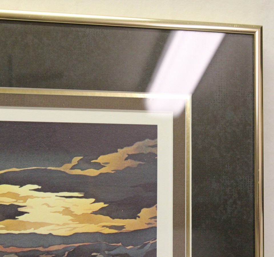 Byron Birdsall Signed Print 1986 Arctic River 366/750 Framed Alaska ...