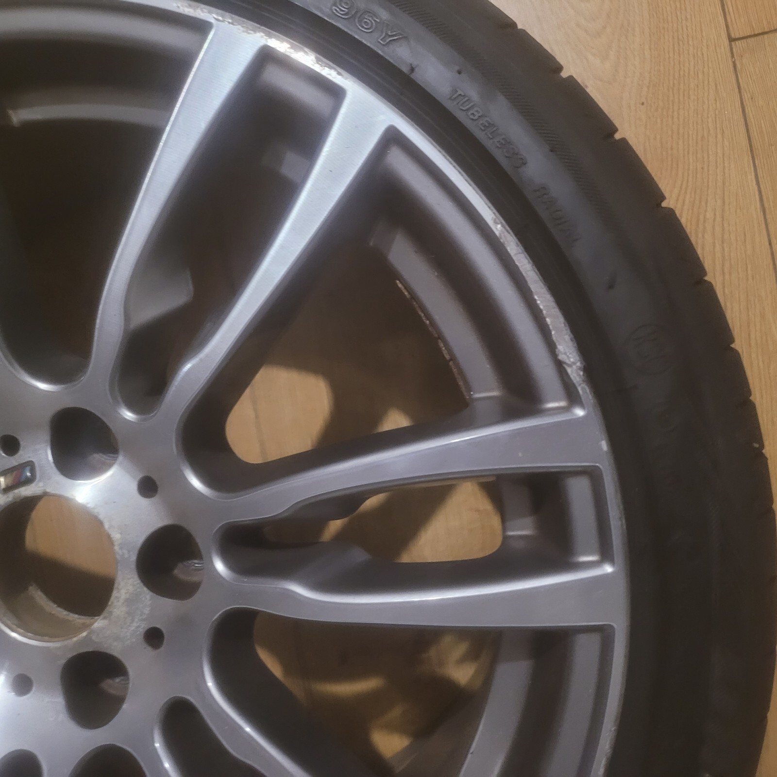 Genuine BMW F30 F31 19" alloy wheels 403M Performance m sport staggered ...