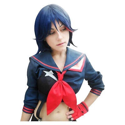 Ryuko Matoi Dress Cosplay Costume Outfit Party Dress JK Suit Uniform ...