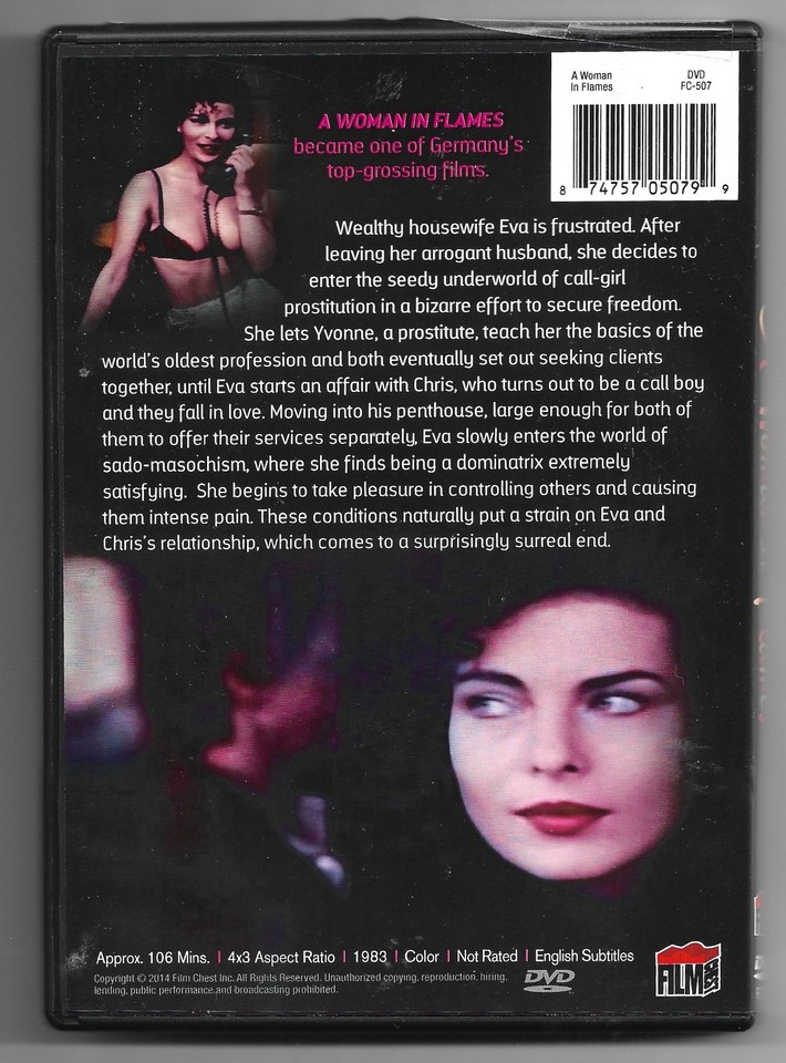 Woman in Flames DVD cult grindhouse erotic prostitution eurosleaze BDSM OOP RARE | eBay