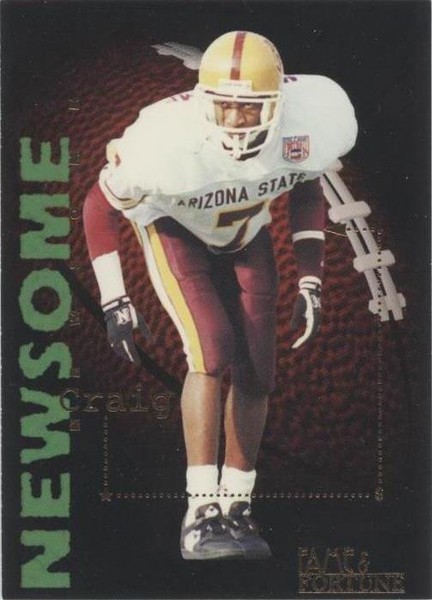 1995 Signature Rookies Fame and Fortune - #80 Craig Newsome (RC) for ...
