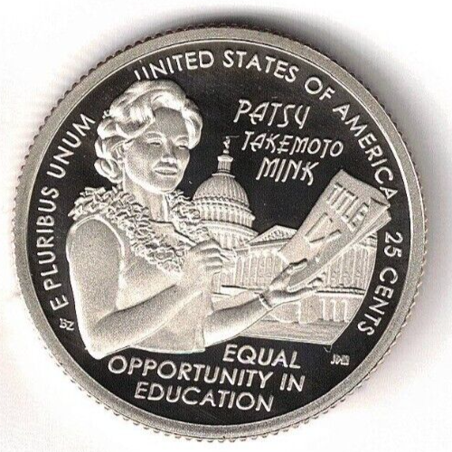 2024-S San Francisco Clad Proof American Women Patsy Takemoto Mink ...