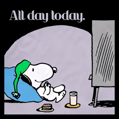 Snoopy Relaxing Retirement [𝐫𝐞𝐥𝐚𝐱𝐢𝐧𝐠