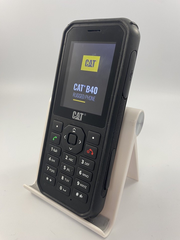 Caterpillar CAT B40 4G LTE Black Unlocked 2.4" 2MP Rugged Tough Mobile ...