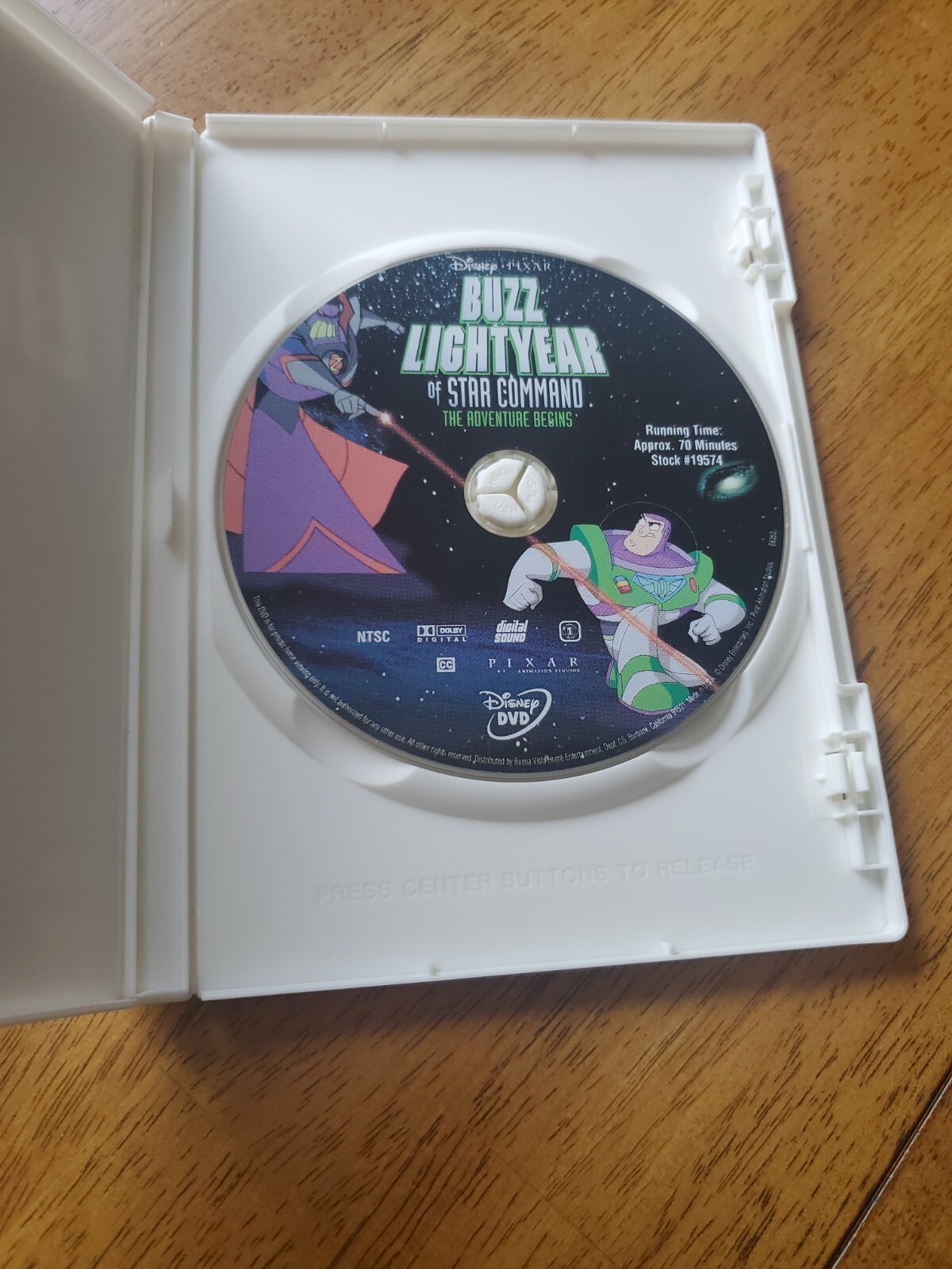 Disney's Buzz Lightyear Of Star Command DVD 717951008404| eBay